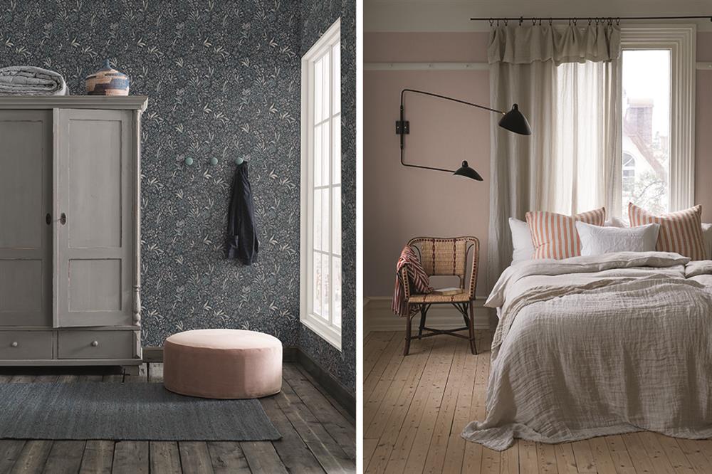 Tapeter sovrum inspiration