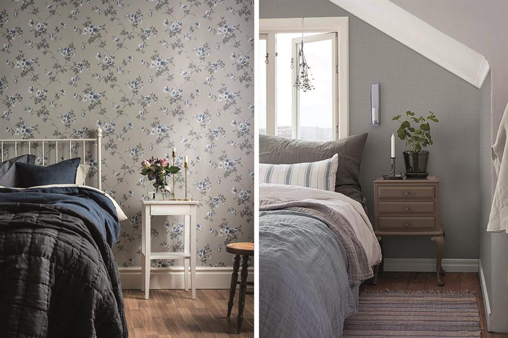 Tapeter sovrum inspiration